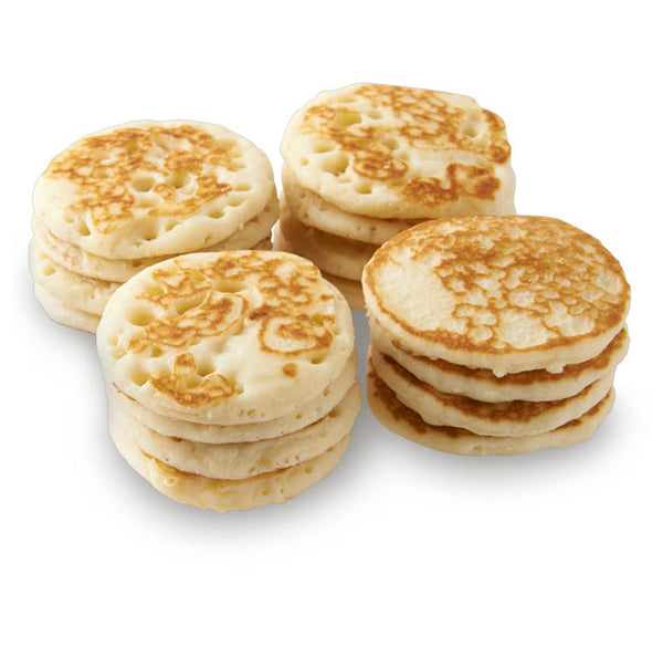 Mini blinis with French crème fraiche – Caviar King